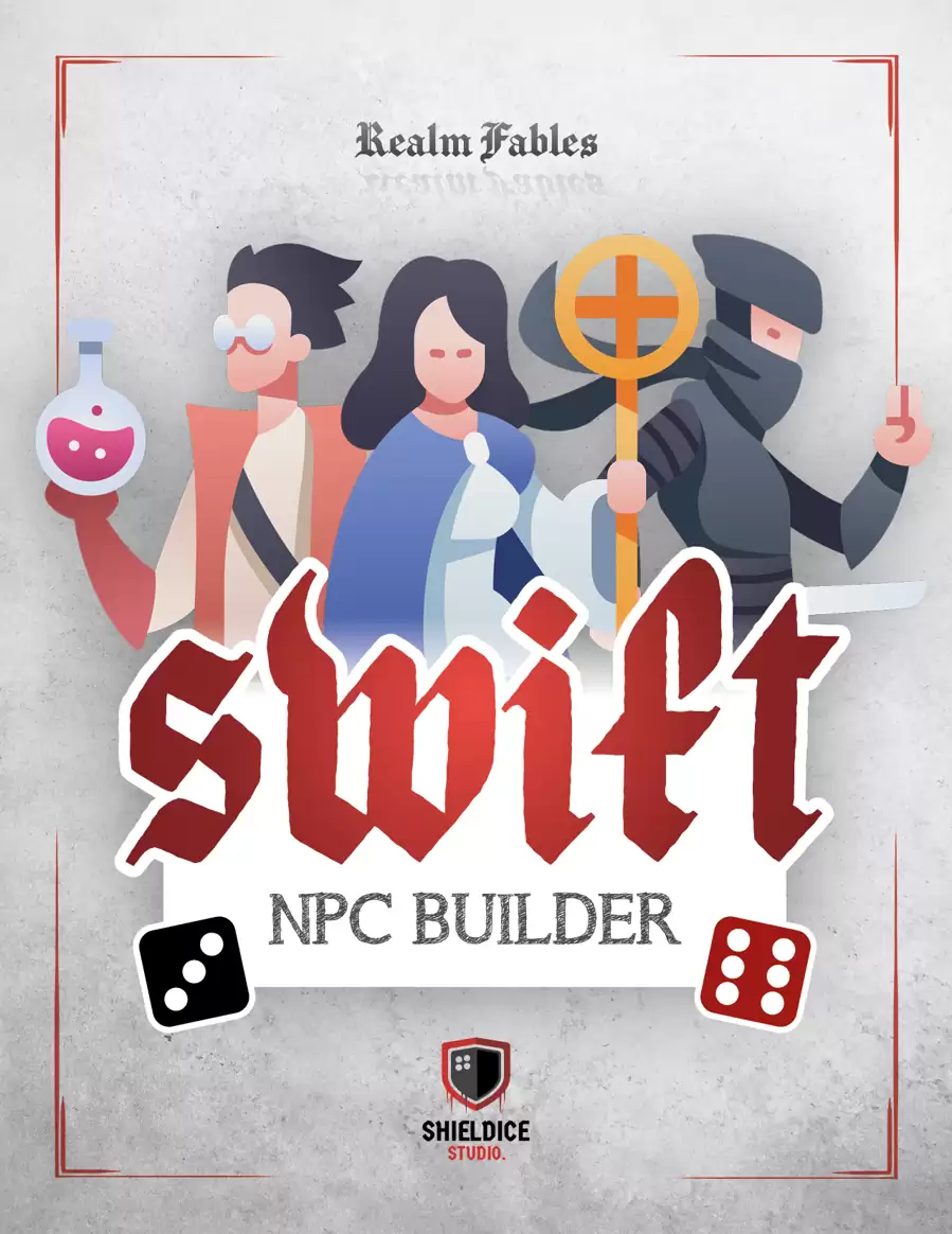 SWIFT: NPC Builder - Shieldice Studio | DriveThruRPG