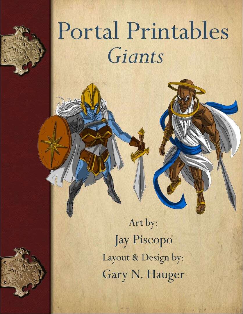 PR1-Portal Printables - Giants - Mythic Portal Games, LLC | DriveThruRPG
