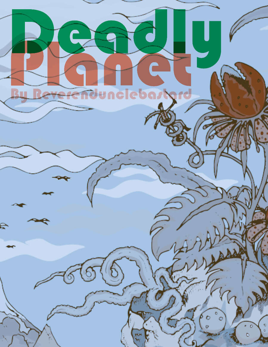 Deadly Planet: A Business Card RPG & Hex Kit Tileset - Reverend Uncle ...