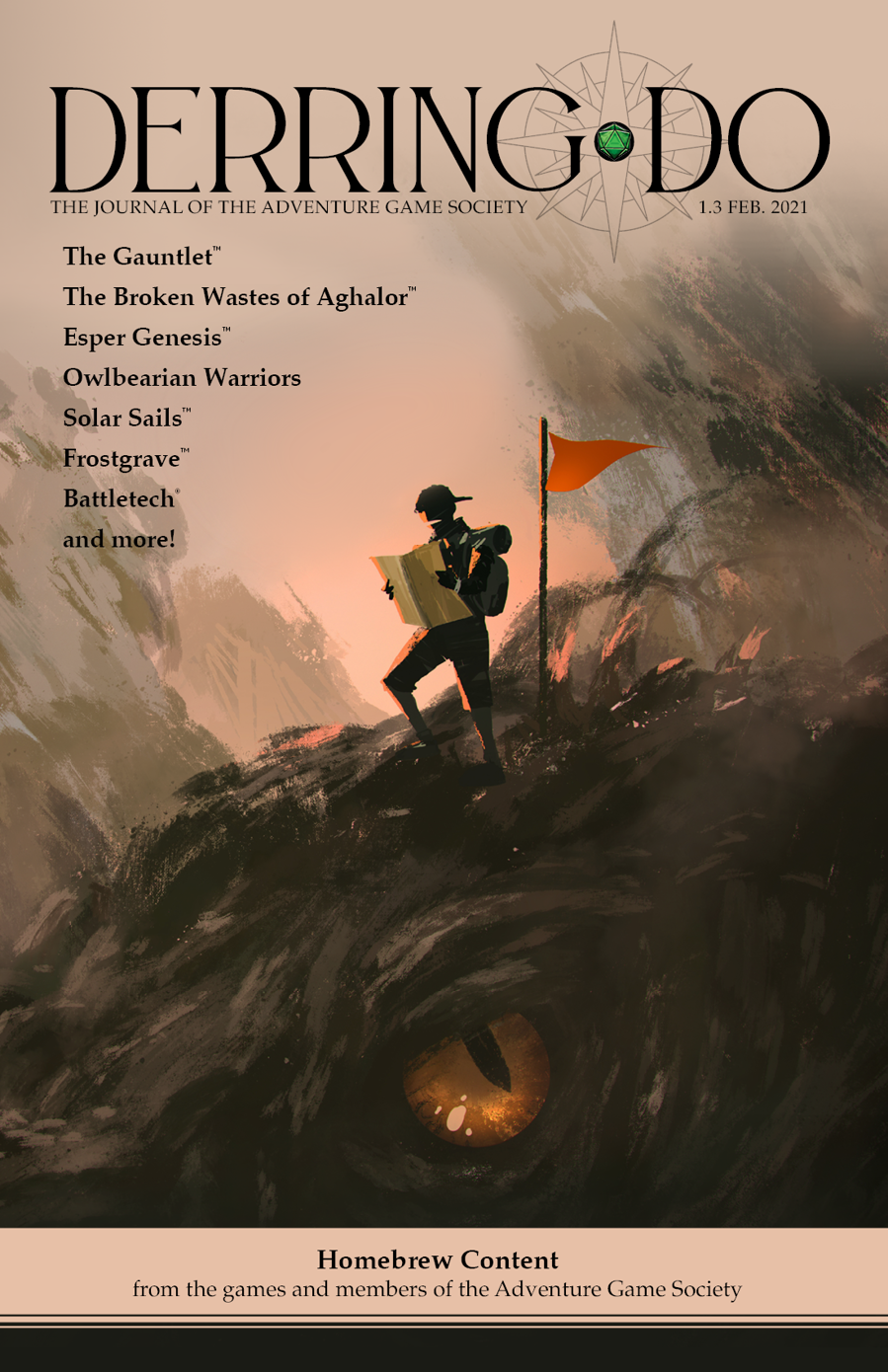 Derring-Do 1.3 February 2021 - Adventure Game Society | DriveThruRPG