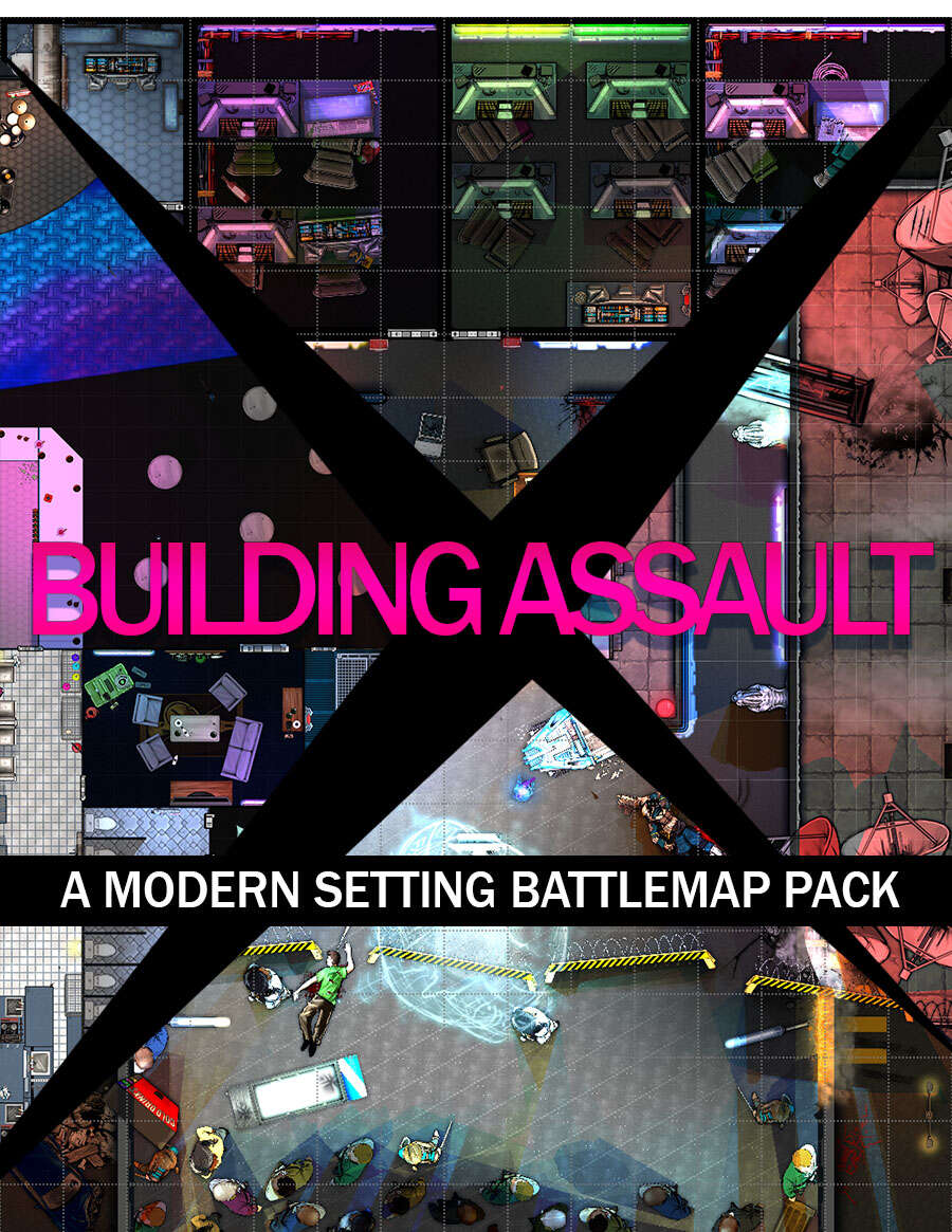 Building Assault Battle Maps Pack [BUNDLE] - CT Nihilo | Bundles ...