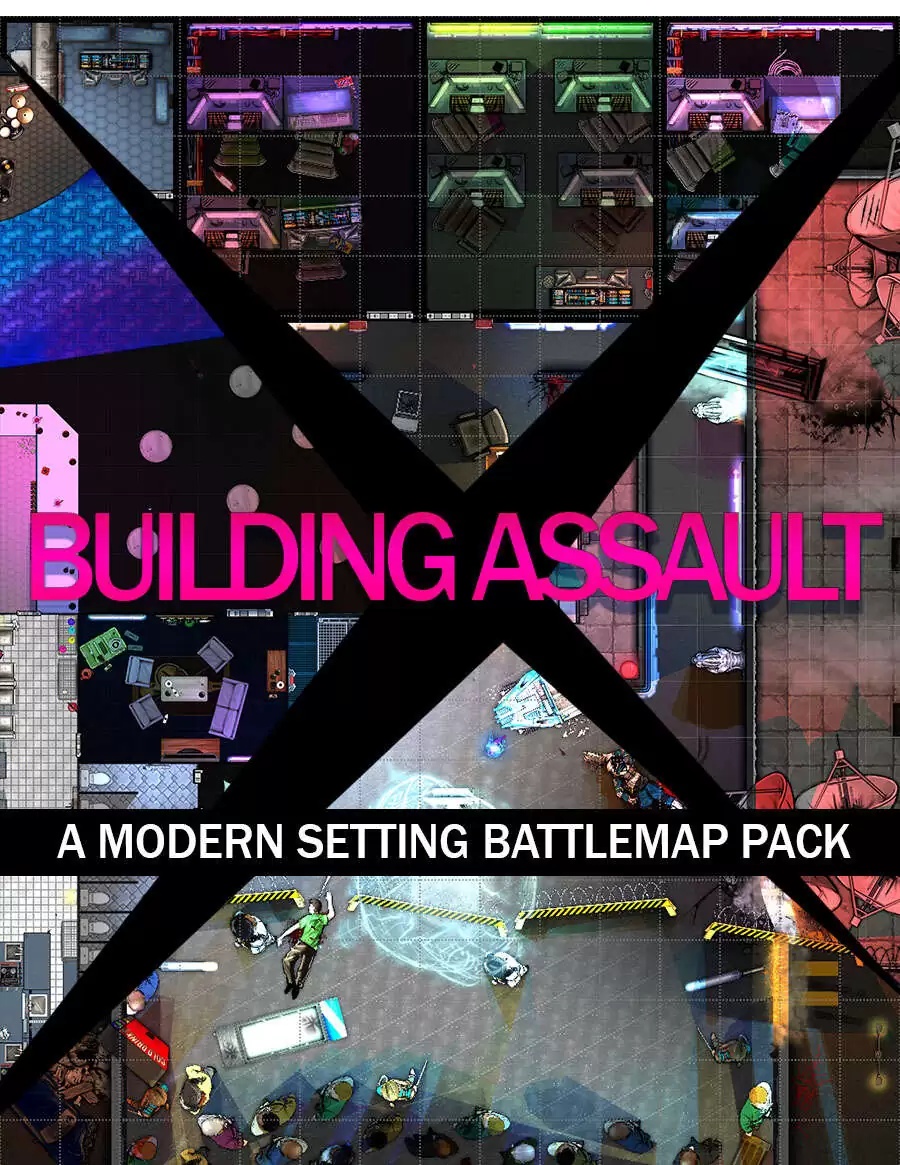 Building Assault Battle Maps Pack [BUNDLE] - CT Nihilo | Bundles ...