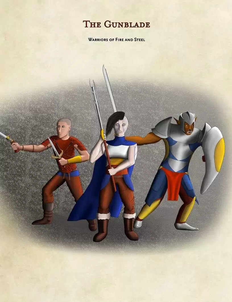 The Gunblade - Lone Colossus Games | DriveThruRPG