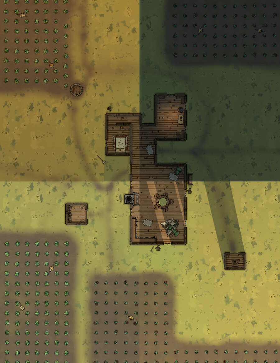 Farmhouse Map Pack - Lone Colossus Games | DriveThruRPG