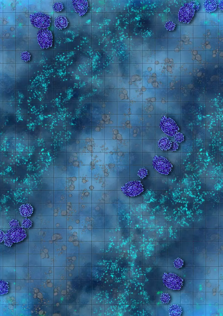 Underwater Fae Road Map Pack - Lone Colossus Games | DriveThruRPG