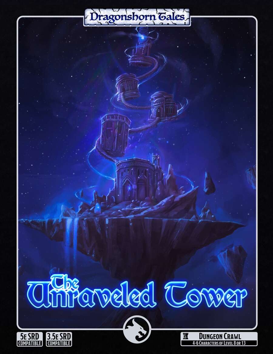 Dungeon Crawl - The Unraveled Tower (5E/3.5E) - Dragonshorn Studios ...