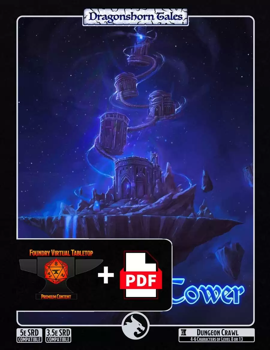 Dungeon Crawl - The Unraveled Tower - FVTT+PDF (5E/3E) [BUNDLE] - Dragonshorn Studios | Foundry ...