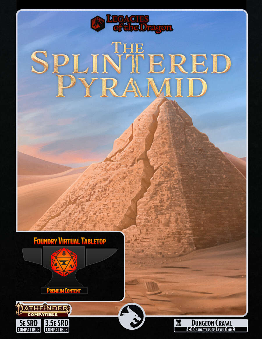 Dungeon Crawl - The Splintered Pyramid - Foundry VTT (5E/3E/PF2E ...