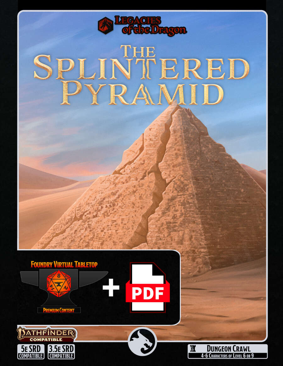 Dungeon Crawl - The Splintered Pyramid - PDF + FVTT [BUNDLE ...