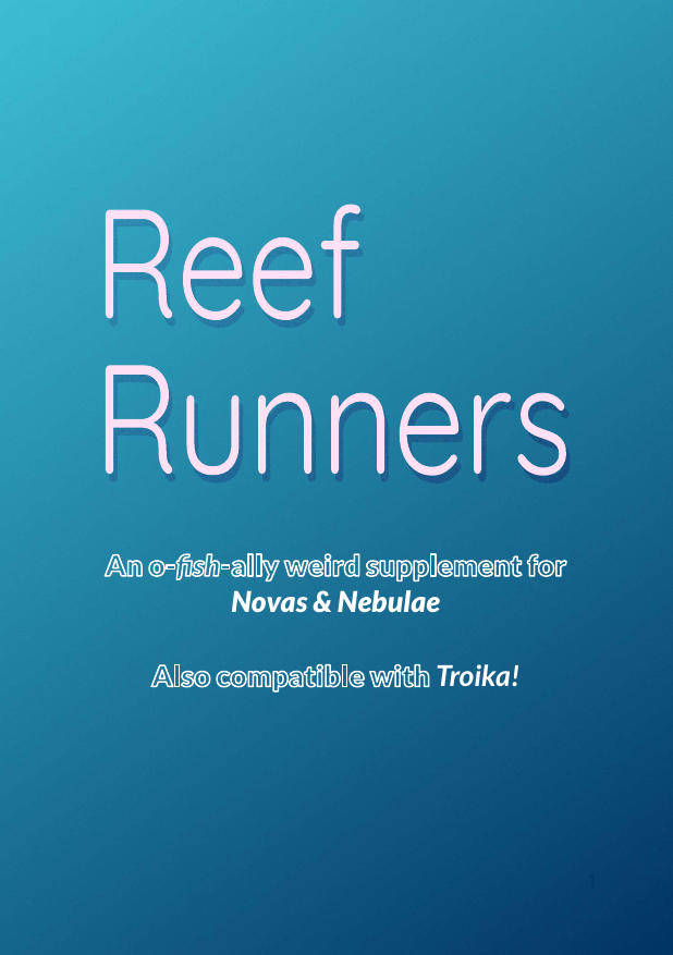Reef Runners - Sub-class Act | DriveThruRPG