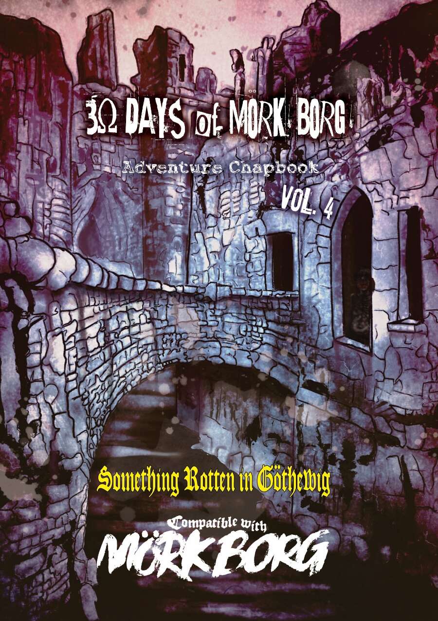 30 Days of MÖRK BORG Adventure Chapbook Vol.4 - Rugose Kohn | DriveThruRPG