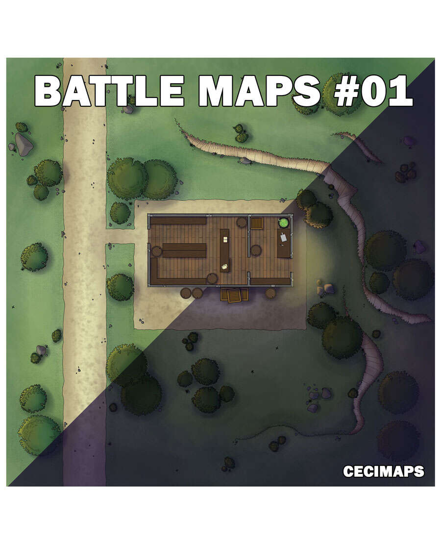 General Store Battle Map - cecimaps | DriveThruRPG
