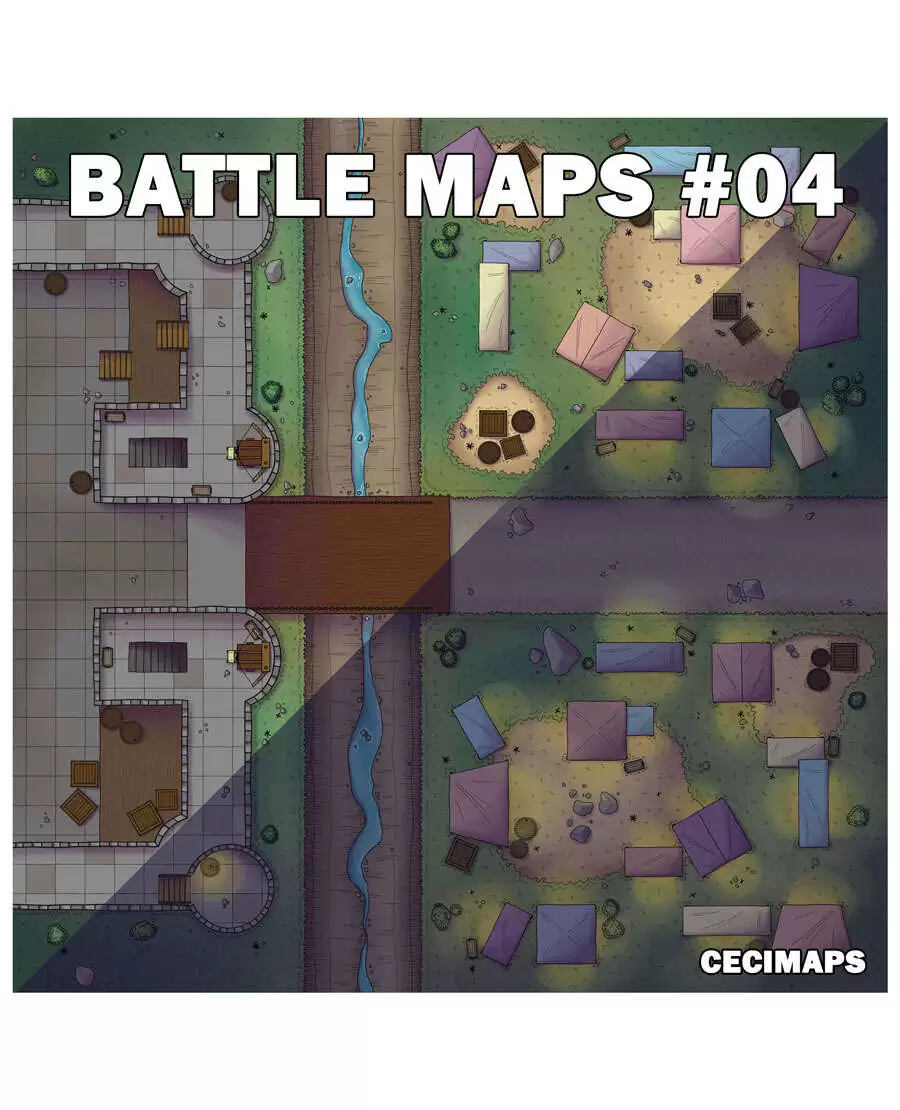 Stronghold Battle Map - cecimaps | DriveThruRPG