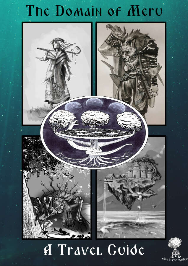 The Domain of Meru, A Travel Guide - This Is The Weird | DriveThruRPG