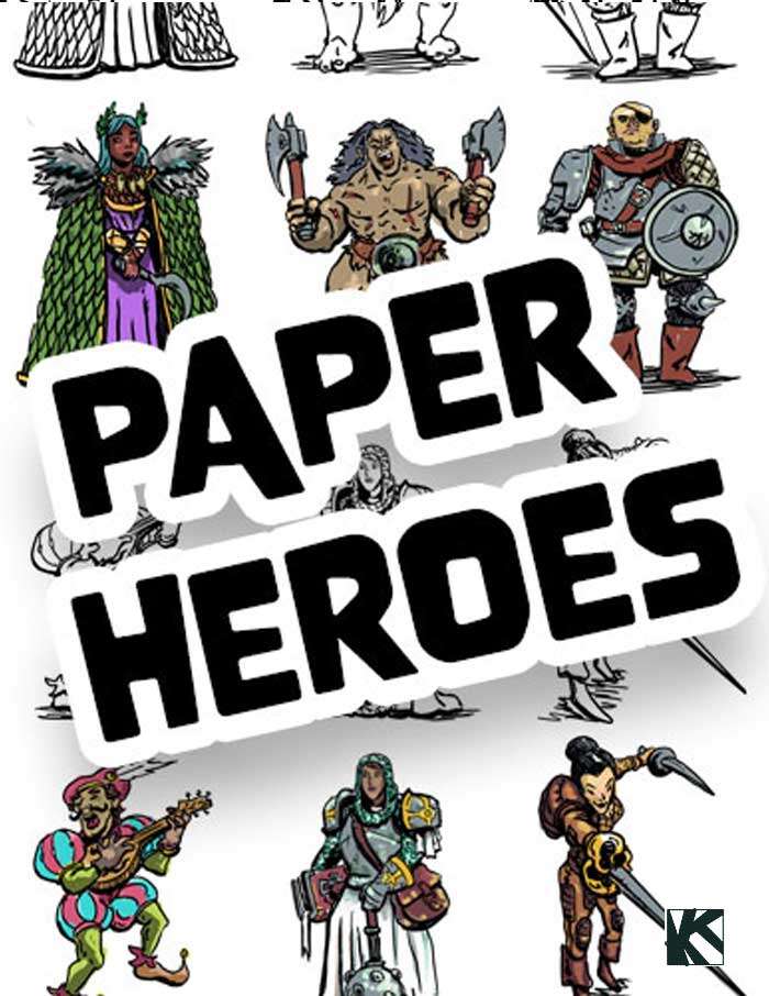 Miniature Paper Heroes - kirilot | DriveThruRPG