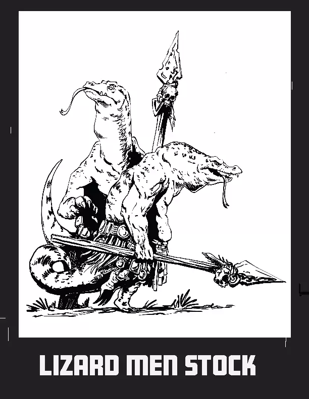 Lizard Men Stock art - kirilot | DriveThruRPG