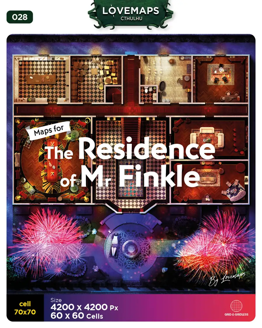 Cthulhu Maps - 028 - The Residence of Mr Finkle - Lovemaps-RPG ...