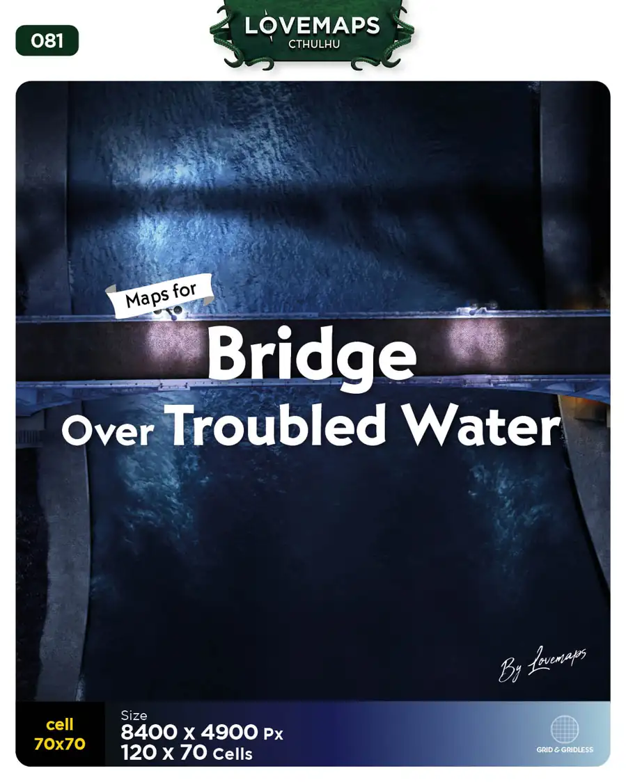 Cthulhu Maps - 081 - Bridge over Troubled Water - Lovemaps-RPG ...