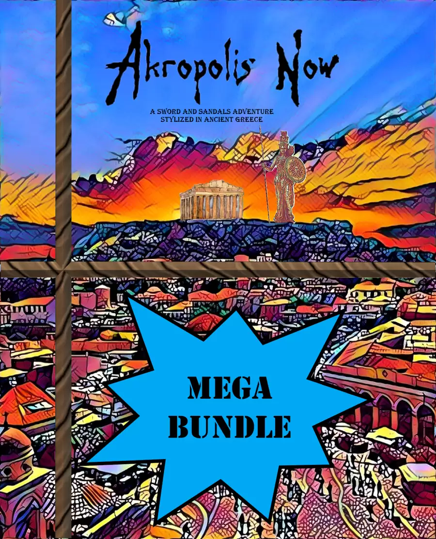 Akropolis Now Mega Bundle [BUNDLE] - Sokratis Ivanovich | DriveThruRPG