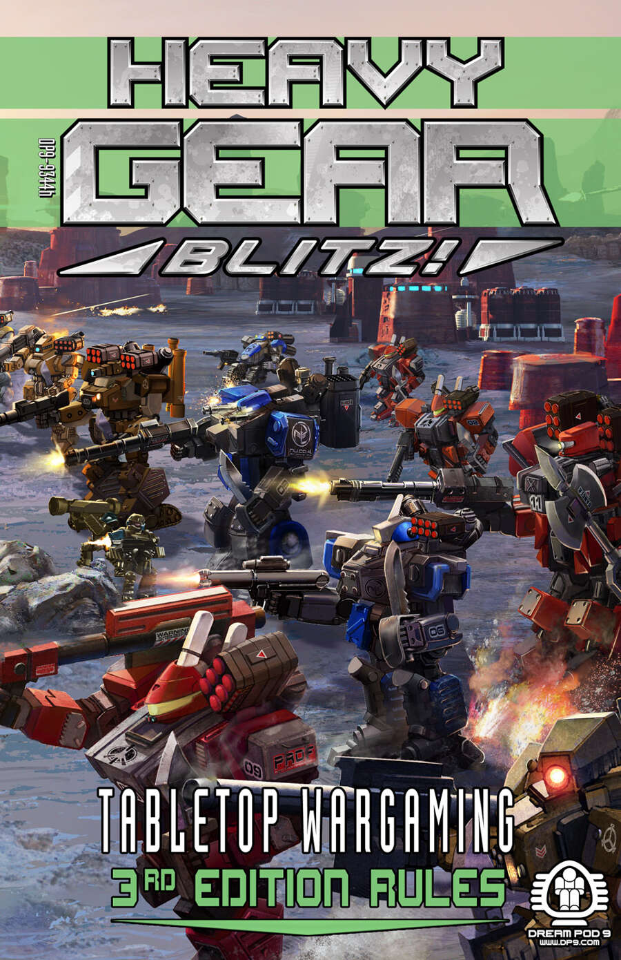 Heavy Gear Blitz! Tabletop Wargaming - 3rd Edition Rules - Small Format ...