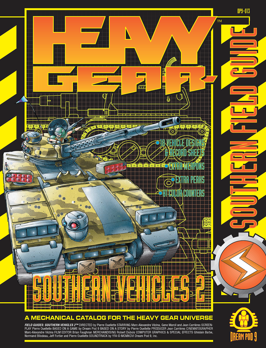 Heavy Gear Revitalized – Field Guide South 2 - Dream Pod 9 | Heavy Gear ...