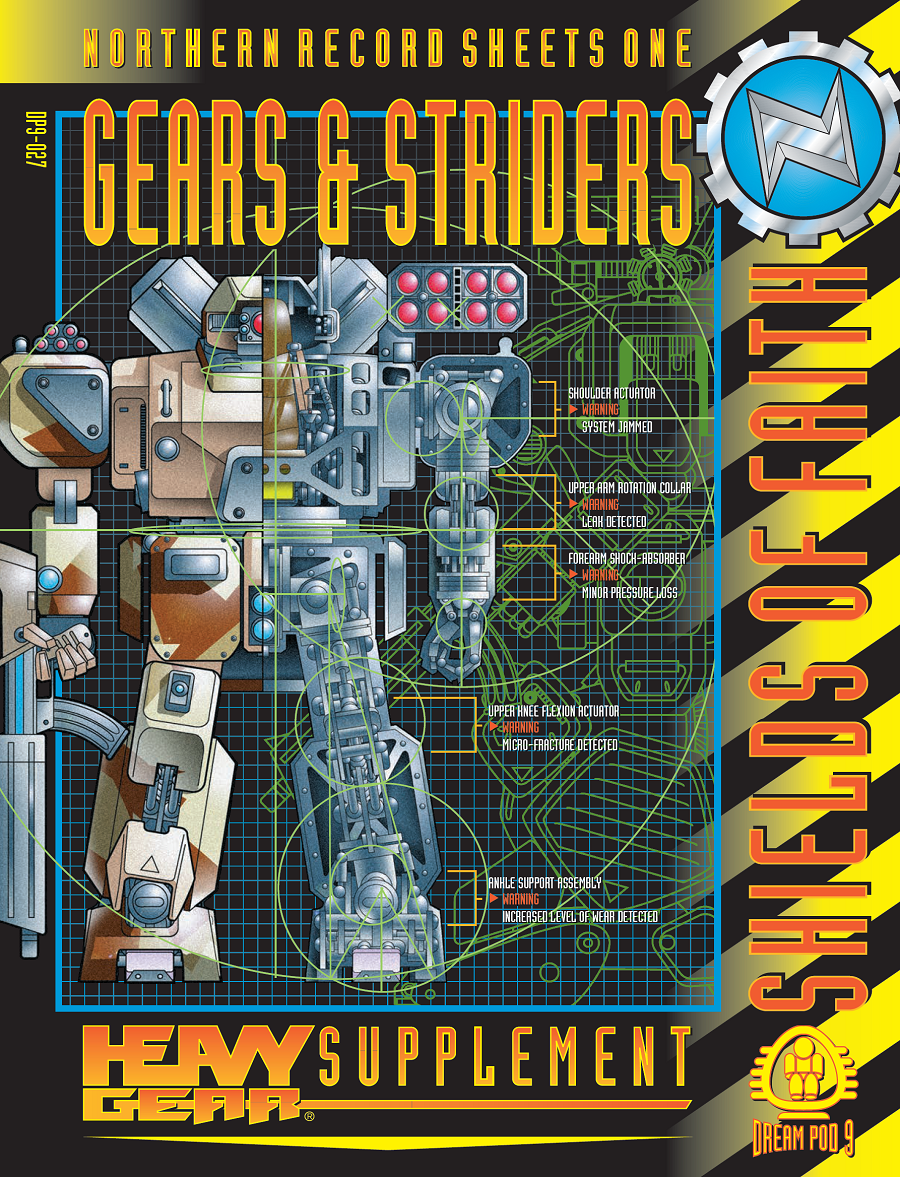 Heavy Gear Revitalized – Northern Record Sheets - Dream Pod 9 | Heavy ...