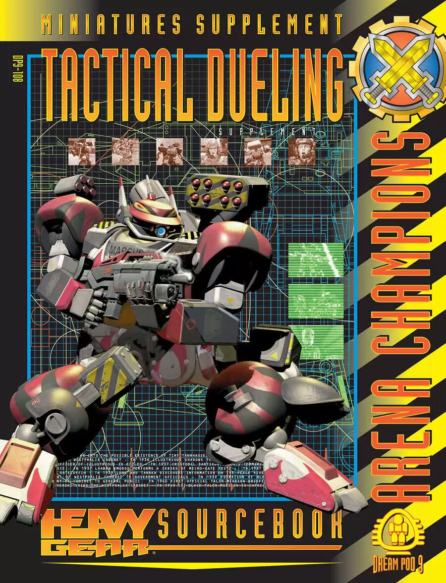Heavy Gear Revitalized - Tactical Dueling 2nd Edition - Dream Pod 9 ...