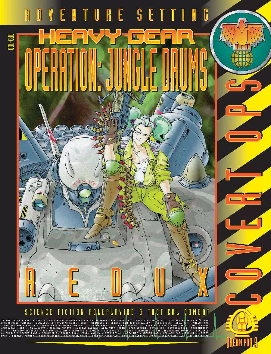 Heavy Gear Revitalized - Operation Jungle Drums Redux! 2nd Edition - Dream Pod 9 | Heavy Gear ...