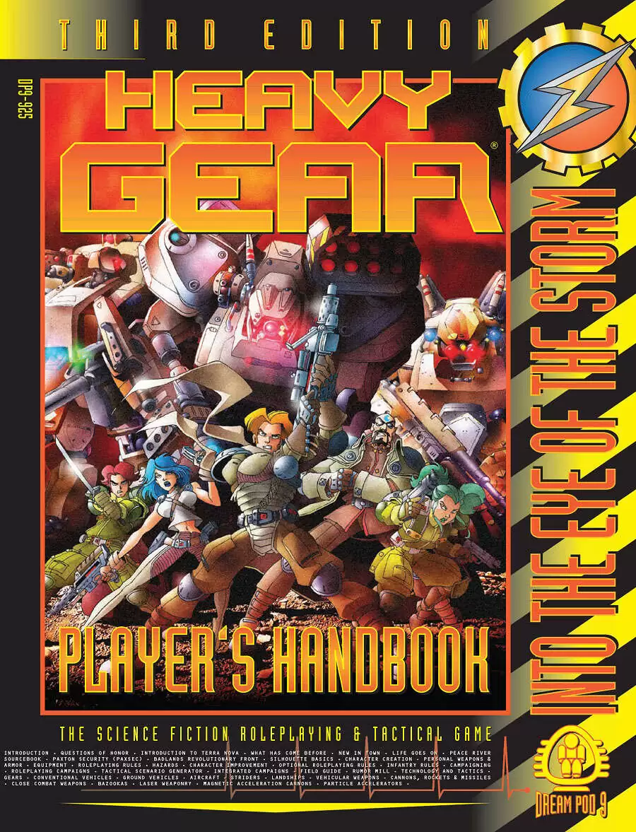 Heavy Gear Revitalized - Heavy Gear RPG 3rd Edition Player's Handbook ...