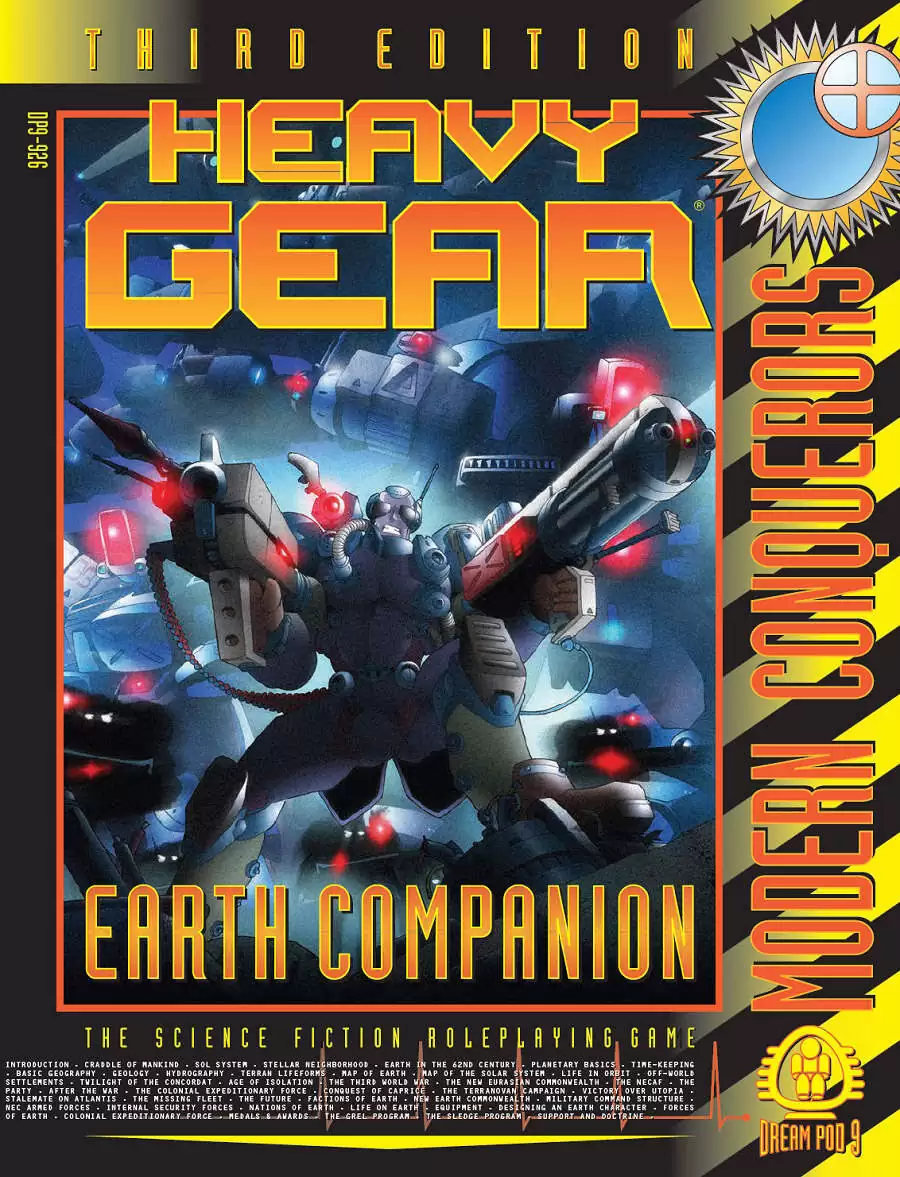 Heavy Gear Revitalized - Earth Companion 3rd Edition - Dream Pod 9 ...