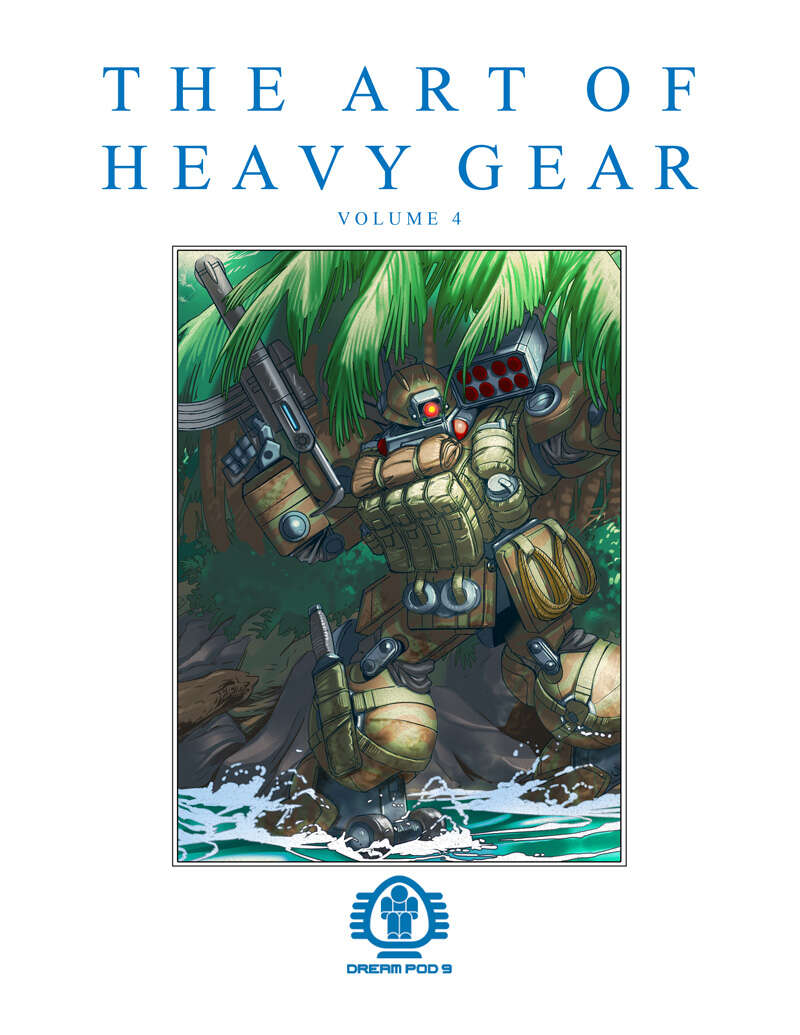 The Art of Heavy Gear Volume 4 - Dream Pod 9 | Heavy Gear | DriveThruRPG