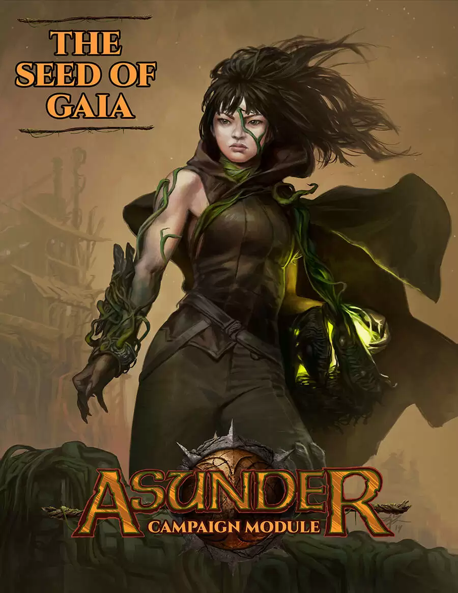 Asunder: "Seed of Gaia" Campaign Module - Gifted Rebels | DriveThruRPG