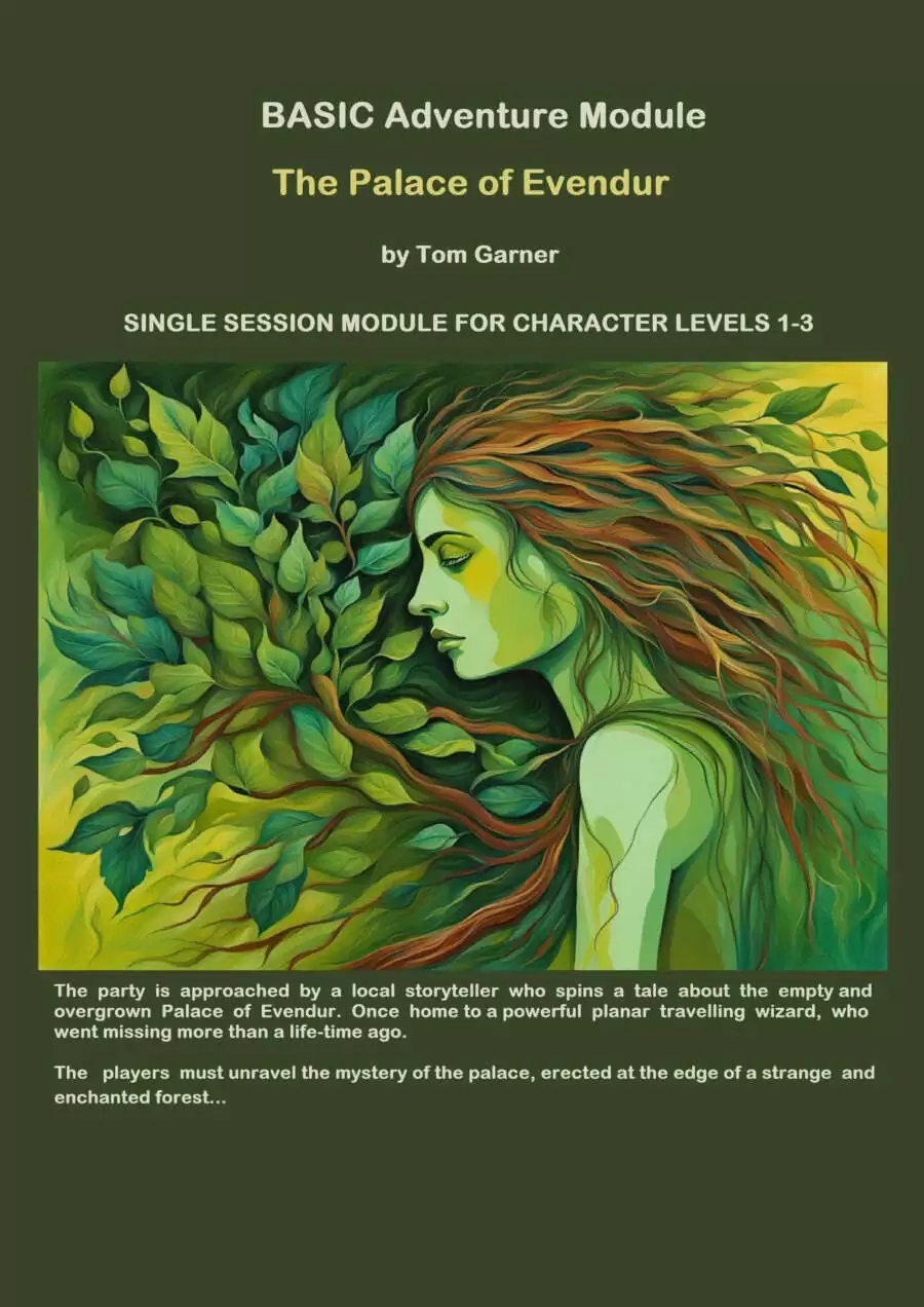 The Palace of Evendur - BASIC Adventure Module - Crawler Solo ...