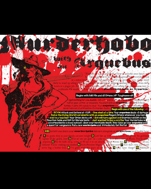 Murderhobo with an Arquebus: a character class for MÖRK BORG - Urizenic ...