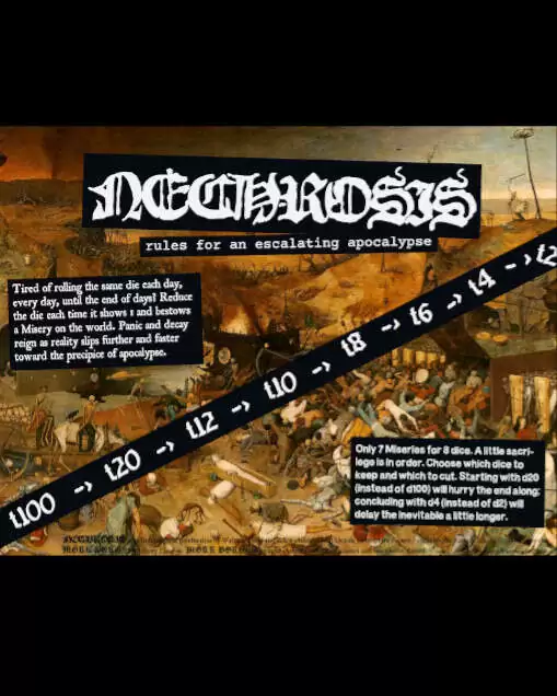 Nechrosis: an escalating apocalypse calendar for MÖRK BORG - Urizenic ...