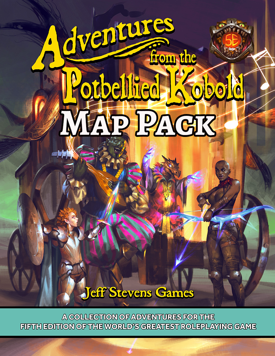 Adventures from the Potbellied Kobold - Map Pack - Jeff Stevens Games ...