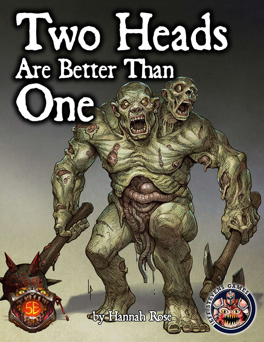 Two Heads Are Better Than One | 5E Adventure - Jeff Stevens Games ...
