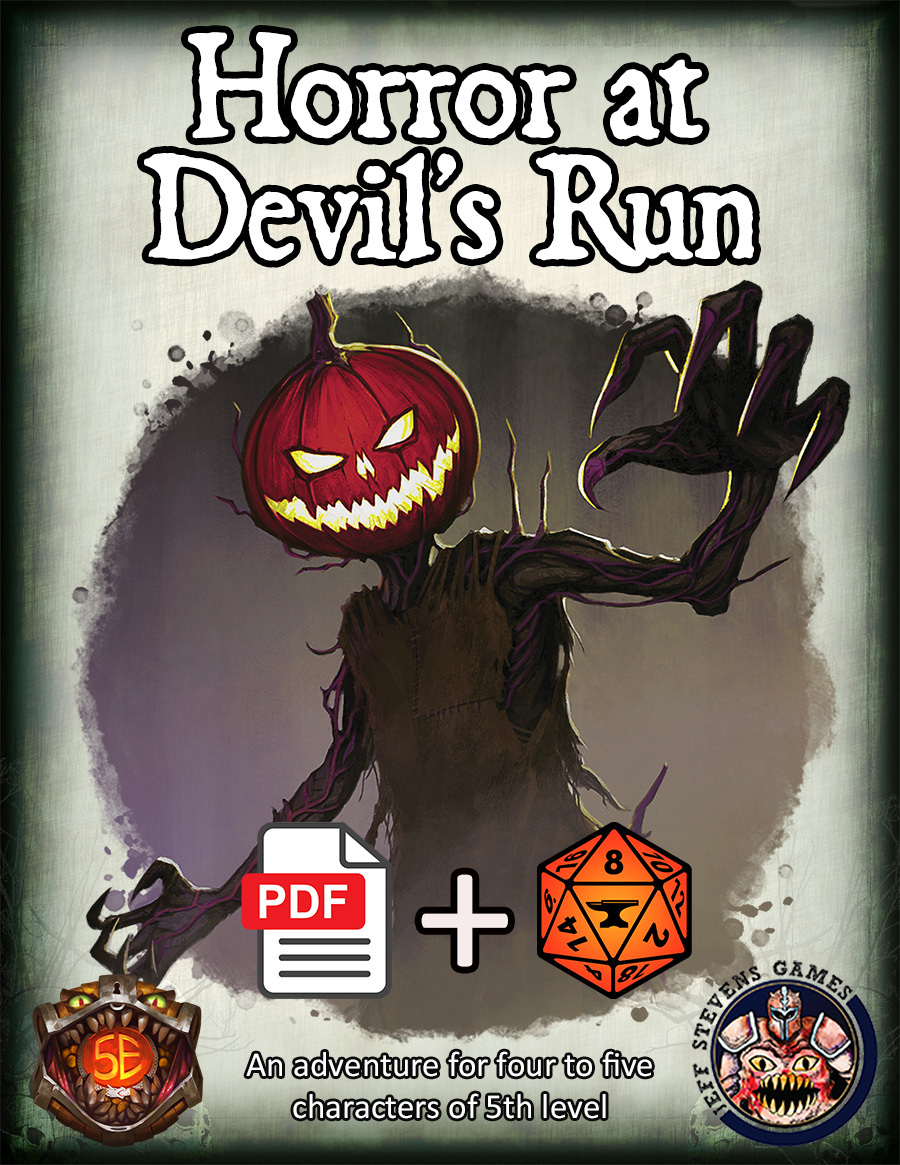 Horror at Devil's Run Foundry + PDF [BUNDLE] - Jeff Stevens Games | DriveThruRPG