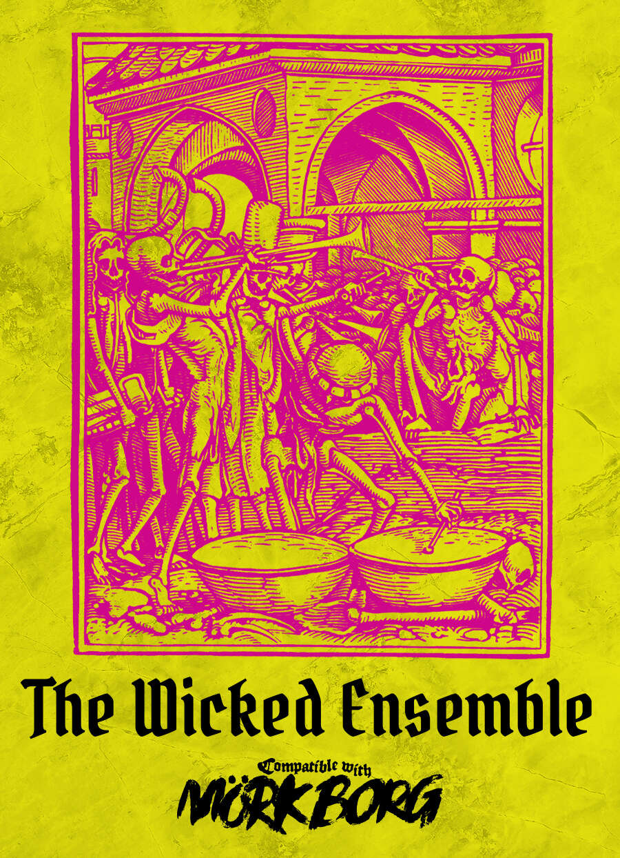 The Wicked Ensemble - a band of merry skellys for MÖRK BORG - Jean ...