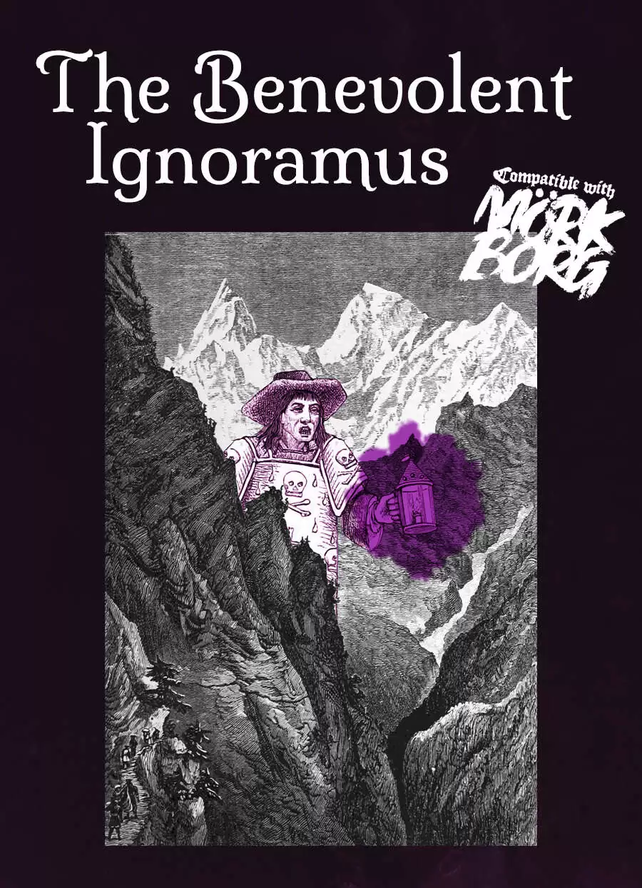 The Benevolent Ignoramus - a dumb myth for MÖRK BORG - Jean Verne ...