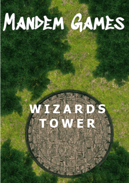 Wizard's Tower - Printable Battle Maps in Daylight and Moonlight ...