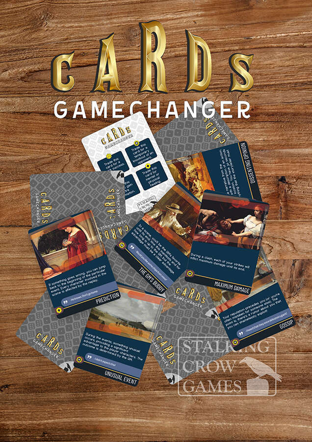 Gamechanger Cards - Stalking Crow Games | DriveThruRPG