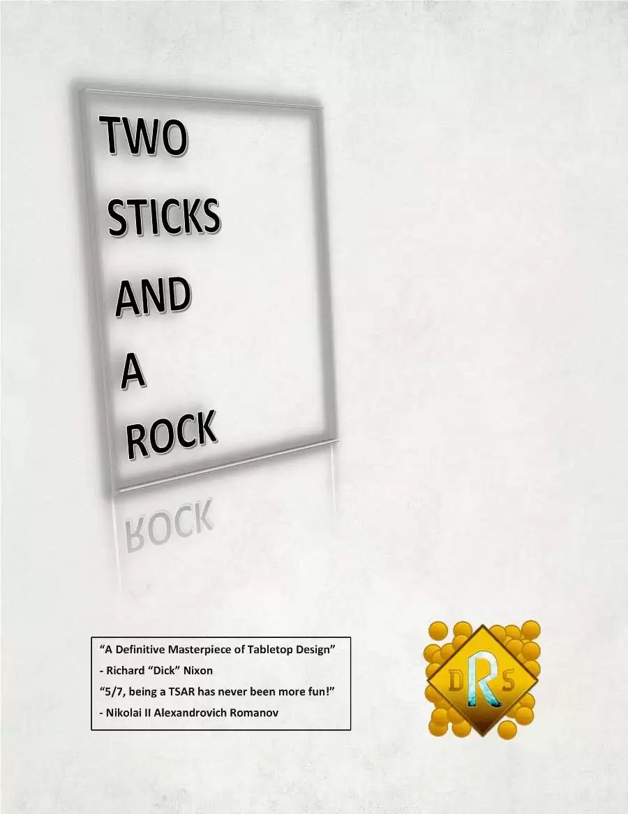 Two Sticks And a Rock - Diamond Recreational Studios | DriveThruRPG