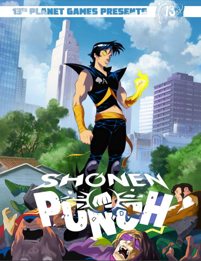 Shonen Punch - Garnett Elliott | DriveThruRPG