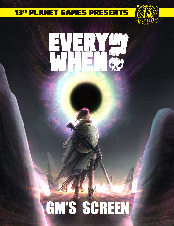 Everywhen GMs Screen - Garnett Elliott | DriveThruRPG