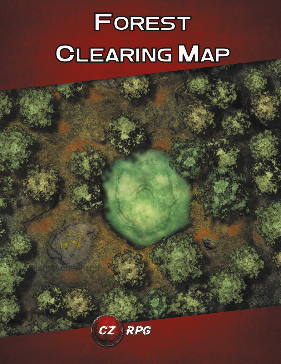 Forest Clearing - CZRPG | Battlemaps | DriveThruRPG