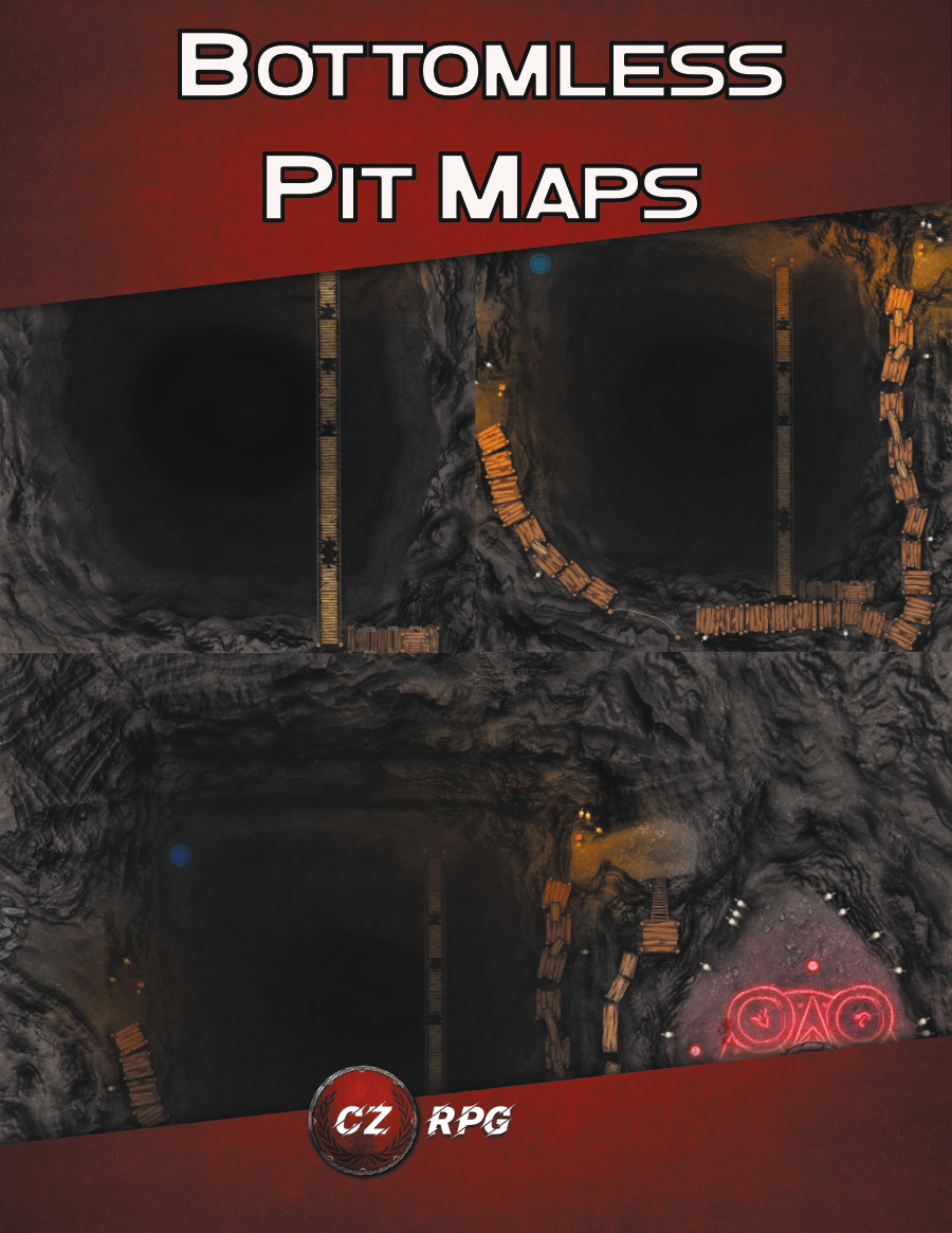 Bottomless Pit Maps - CZRPG | Battlemaps | DriveThruRPG
