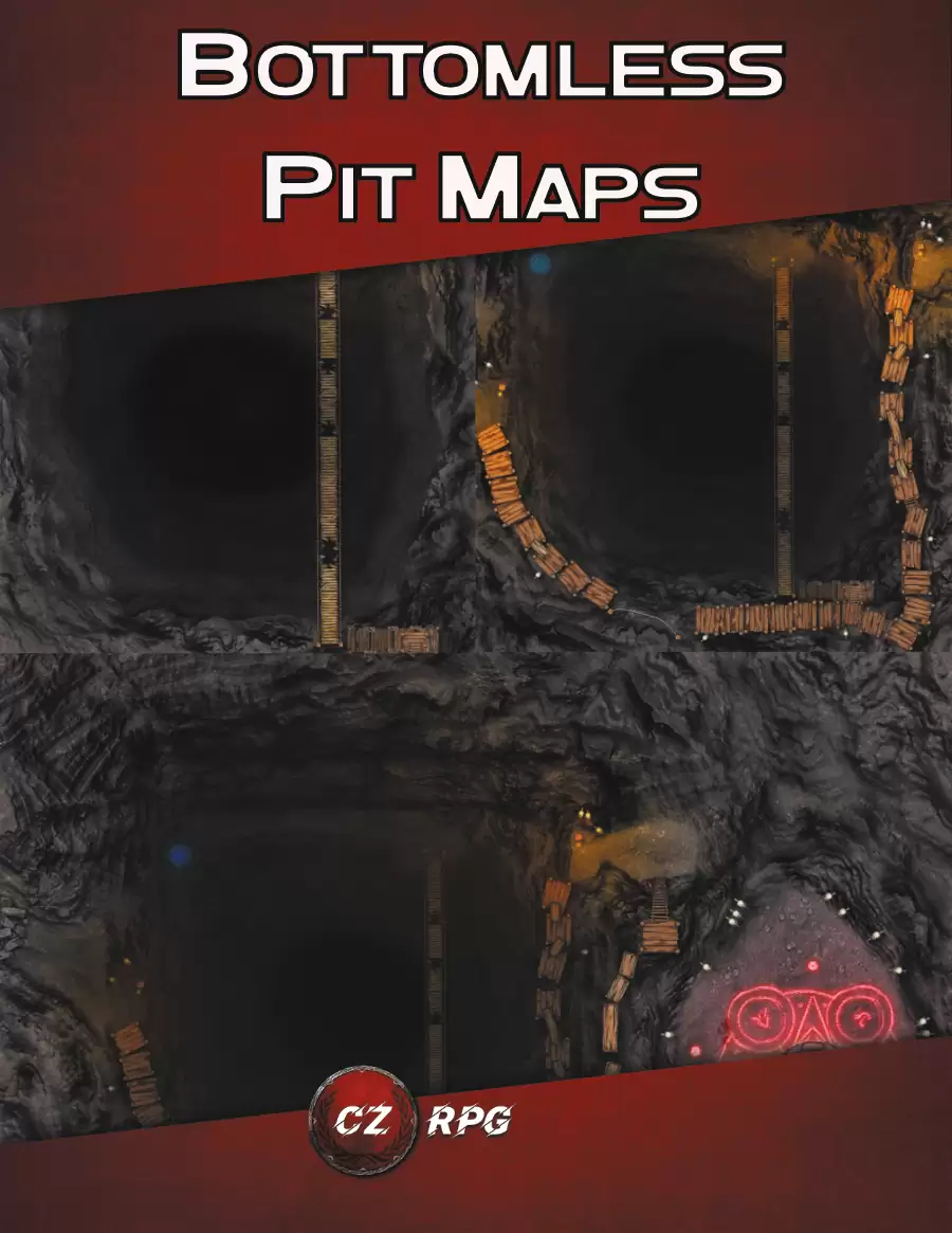Bottomless Pit Maps - CZRPG | Battlemaps | DriveThruRPG