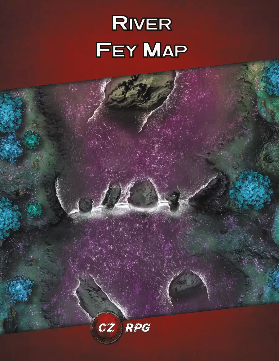 River Fey Map - CZRPG | Battlemaps | DriveThruRPG