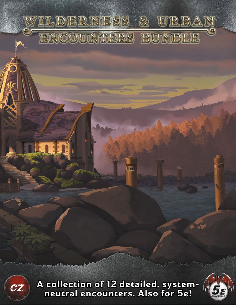 Wilderness & Urban Encounters [BUNDLE] - CZRPG | DriveThruRPG